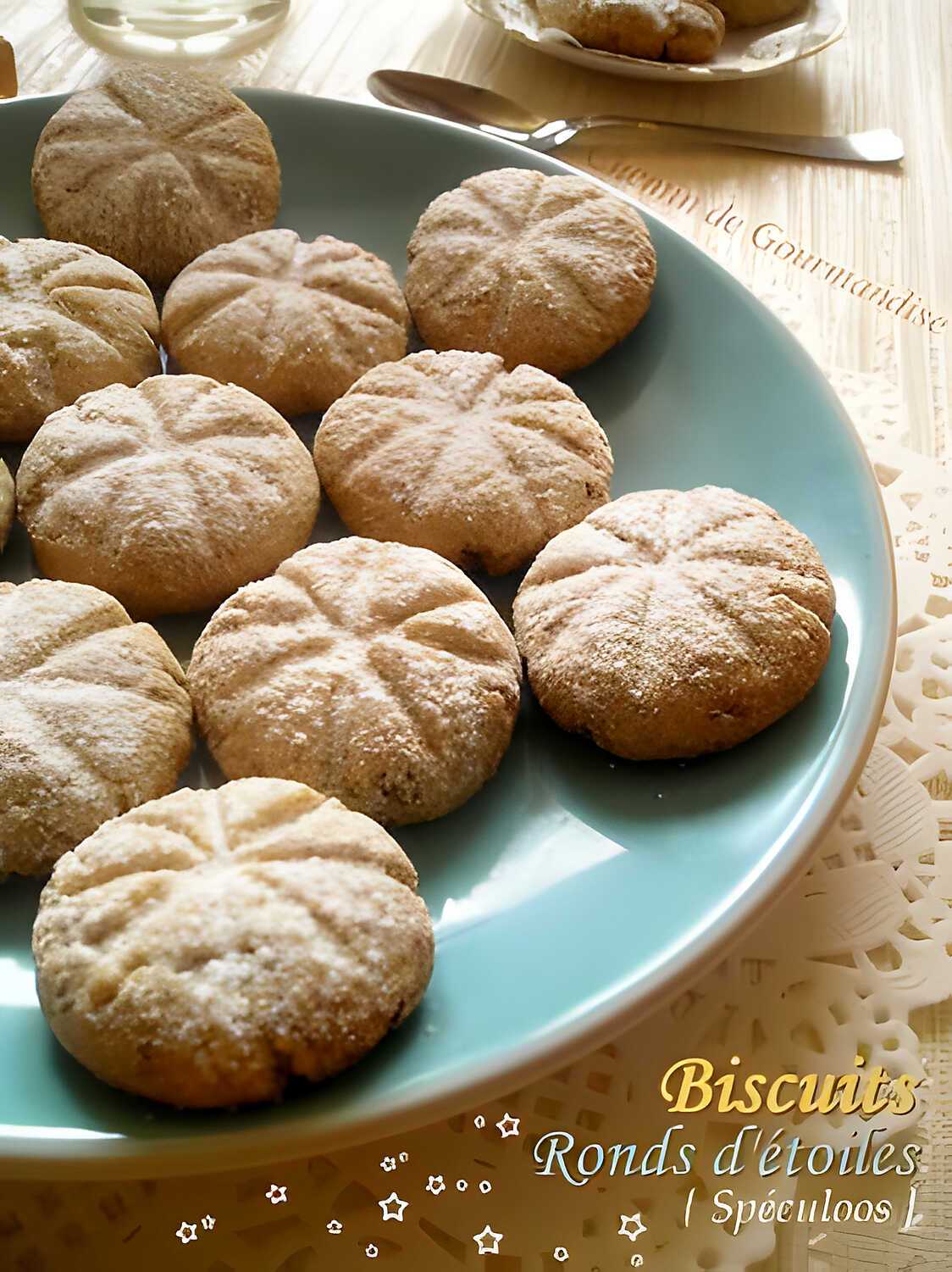 Recette de Biscuits Ronds d'étoiles