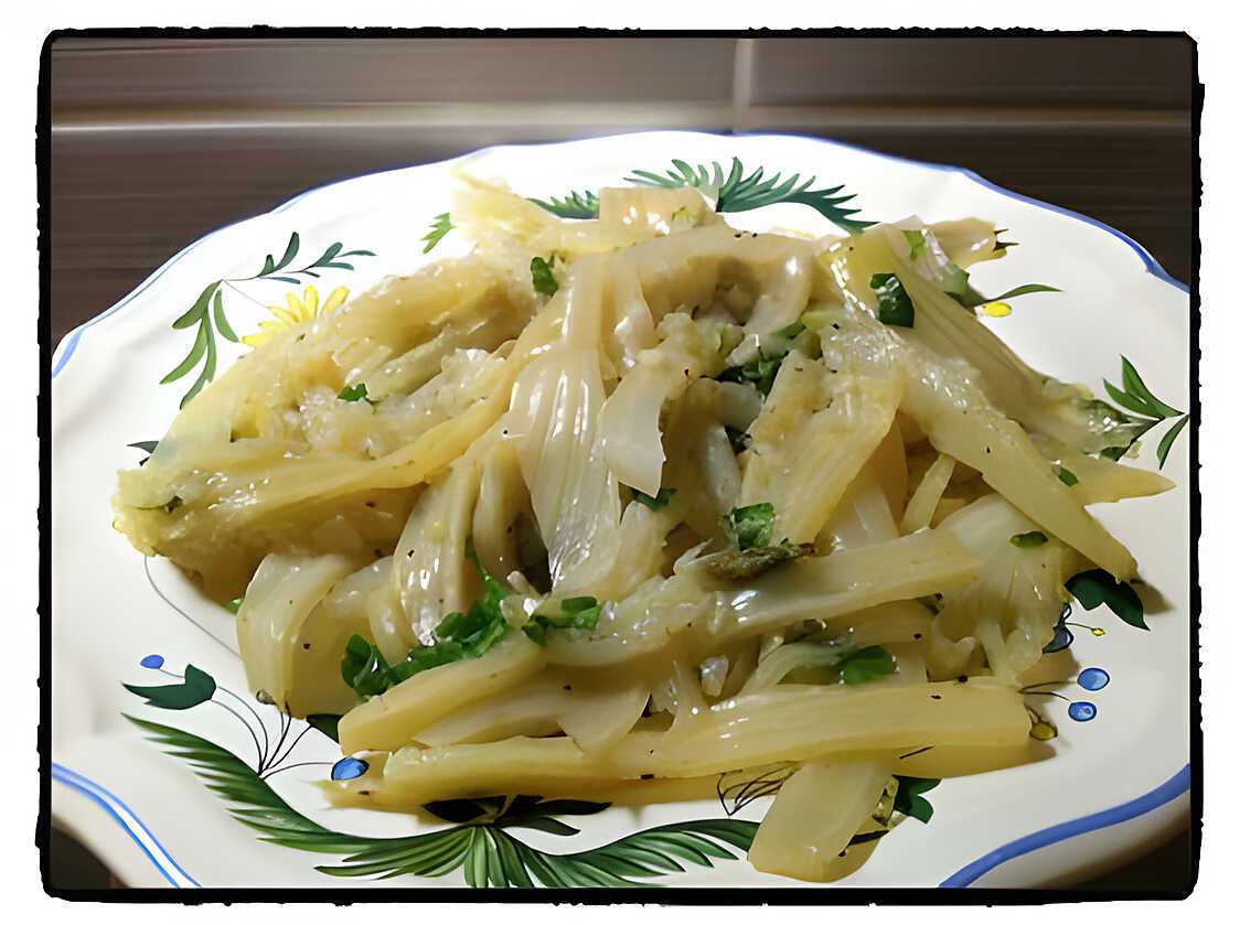 Recette de Blettes a l'ail et au persil