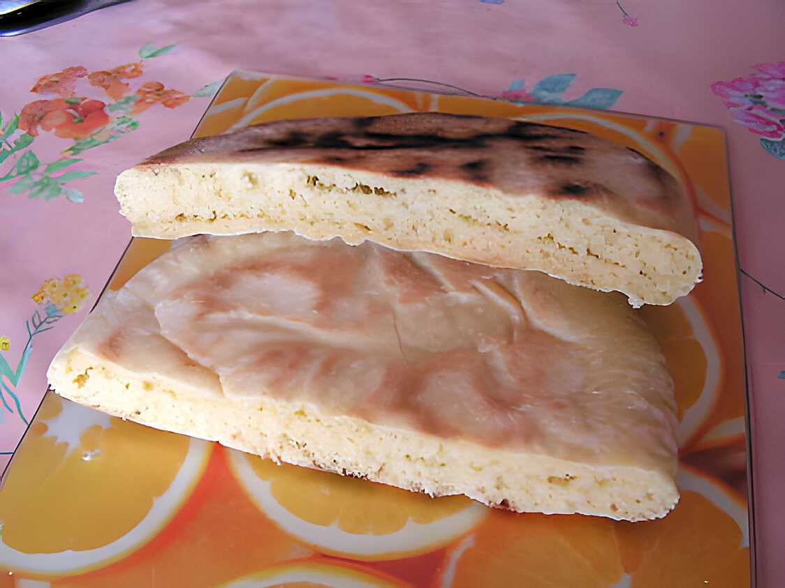 Recette de Batbout pain marocain