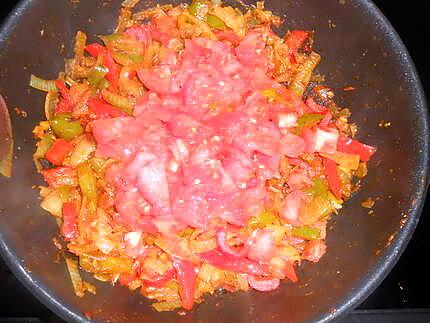 Recette de Tchoutchouka aux oeufs