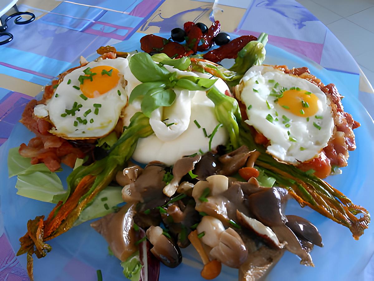 Assiettes froides du soir