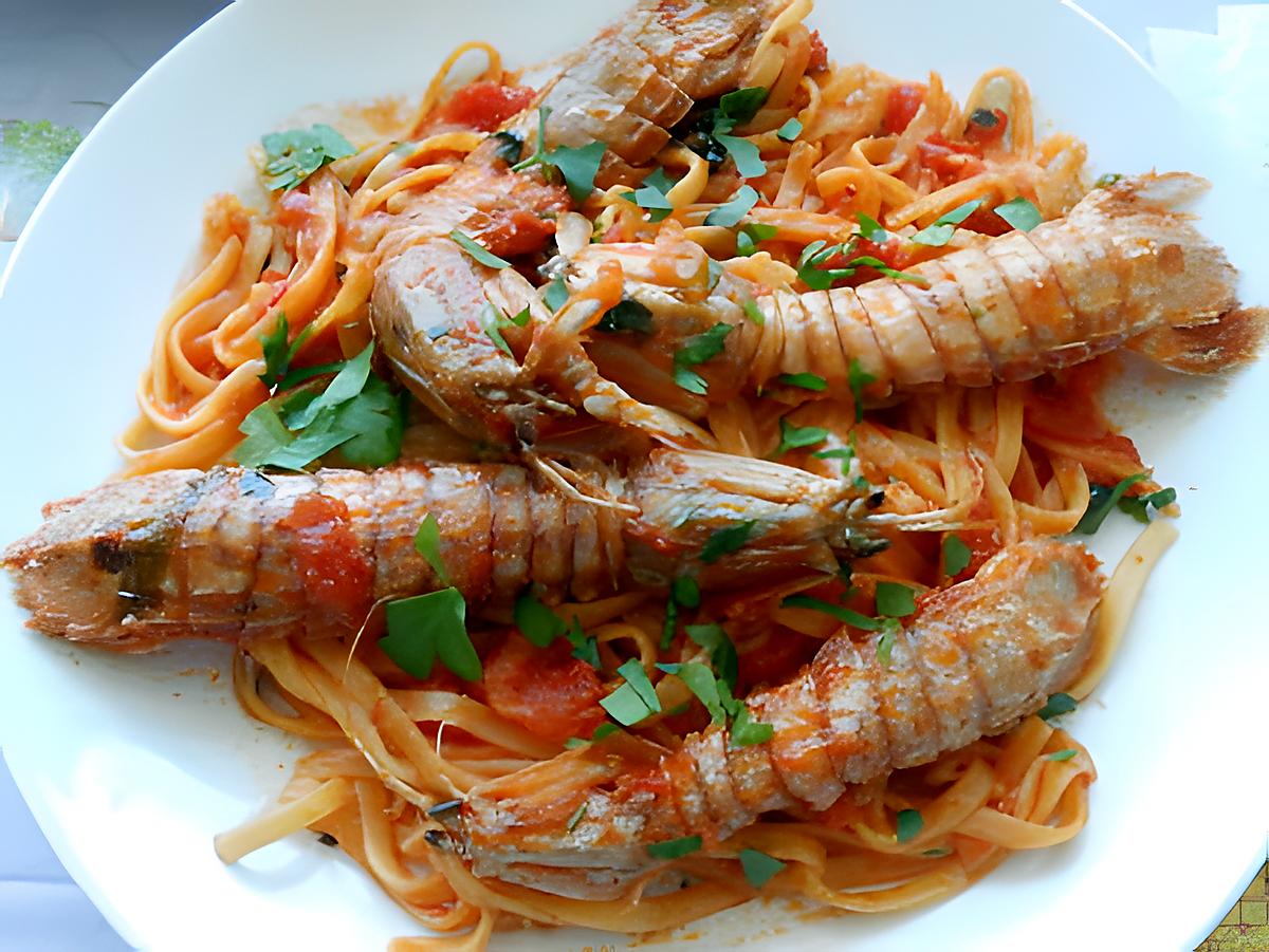 Tagliolini alle canocchie