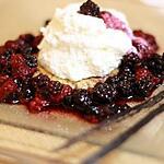 Recette de Chantilly aux fruits rouges