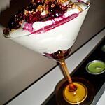 Recette de Verrines de fruits rouges / mousse aux yaourts