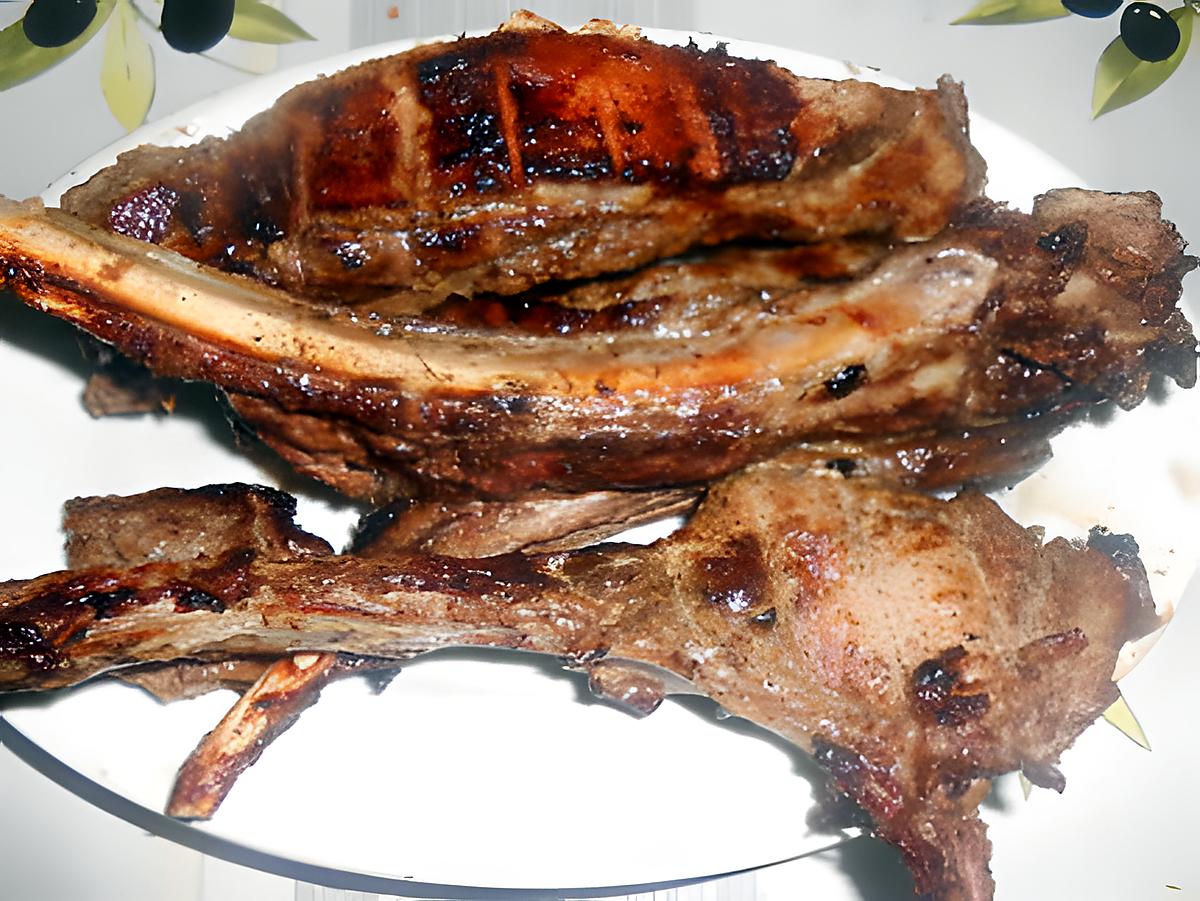 Sanglier sauvage grillé
