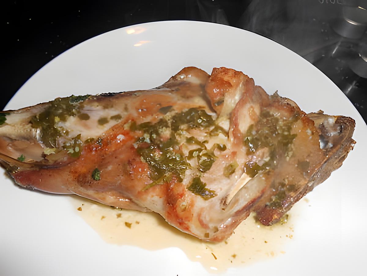 Cabri roti et persillade