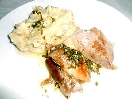 Cabri roti et persillade