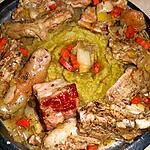 Recette de PIED ET QUEUE DE COCHON EN GIBELOTE