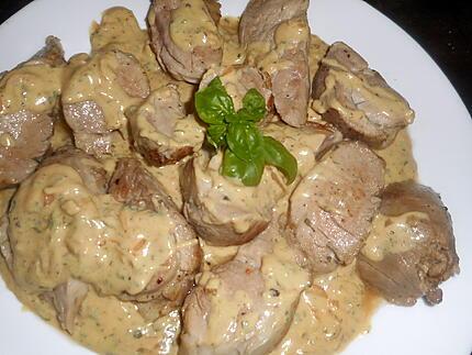 Recette de Filet mignon de porc moutarde a l estragon