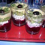 Recette de Verrine betterave rouge