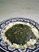 Recette de Meloukhia, M'loukhia, Moloukhia, Mloukhya.