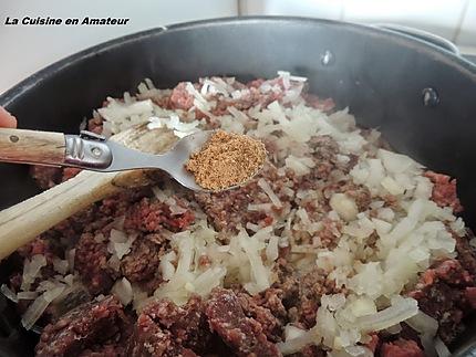 Recette de M'batten chou fleur, pommes de terre et viande hachée