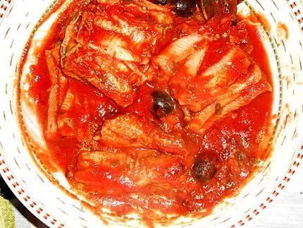 Recette d'ANGUILLES EN RAGOUT