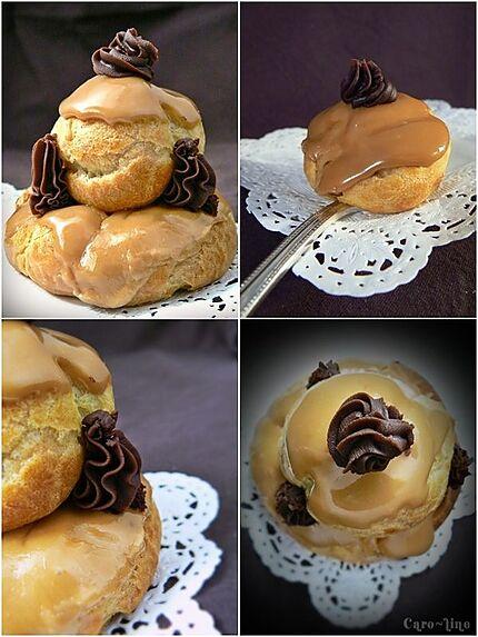 Recette de Délicieuse Religieuse au Café (Recette de C. Escobar et S ...