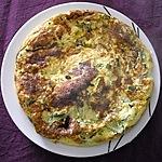 Recette d'OMELETTE AUX COURGETTES