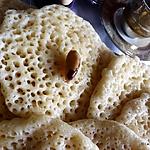 Recette de Crêpes milles trous "baghir"