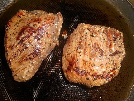 Recette de Pavé de sanglier aux cépes