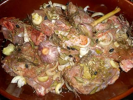 Recette de Chevreau roti à la corse