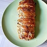 Recette de Feuilleté poulet et champignon