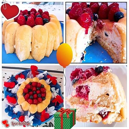 Recette de Charlotte aux fruits rouges par choupette two
