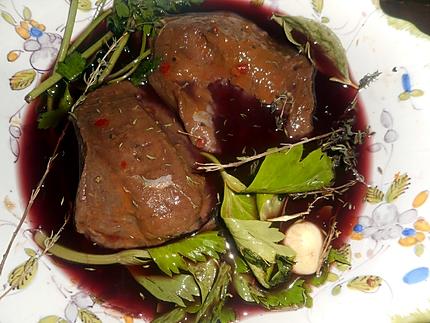 Recette de Pavé de sanglier aux myrtilles