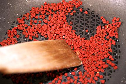Recette de Huile de Rocou