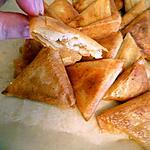 Recette de Gateau Triangles pate de datte