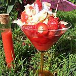 Recette de Fraises Melba