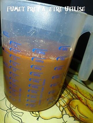 Recette de Fumet de poisson-crustacé