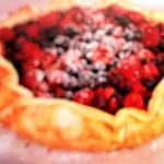 Recette de Tarte cassis, fruits rouges par equinoxedivin
