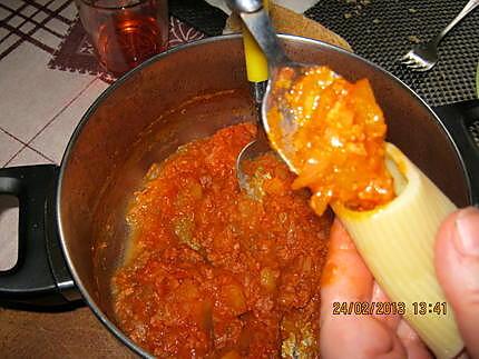 Recette de Paccheri ripieni ( Paccheri farci )